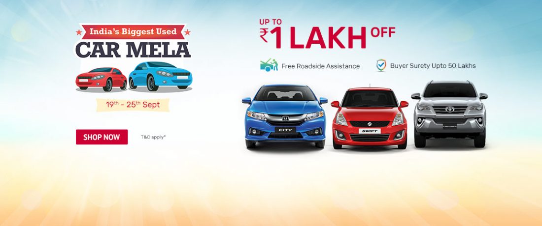 Droom Brings India’s Biggest Used Car Mela with Offer up to ₹1 lac off ...