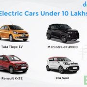 Top Electric Cars Under 10 Lakhs